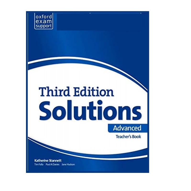 کتاب Solutions Advanced 3rd teachers book (کتاب معلم) | الو زبان
