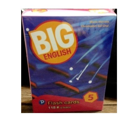 Big English 5 Flash Cards (فلش کارت) | الو زبان