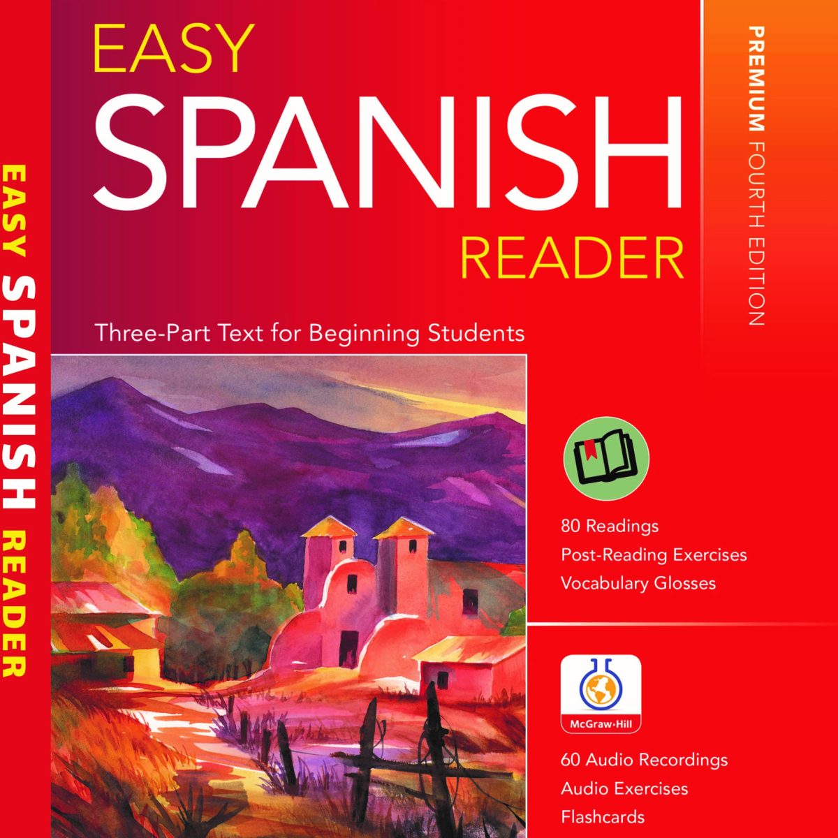 کتاب Easy Spanish Reader Premium Fourth Edition | الو زبان
