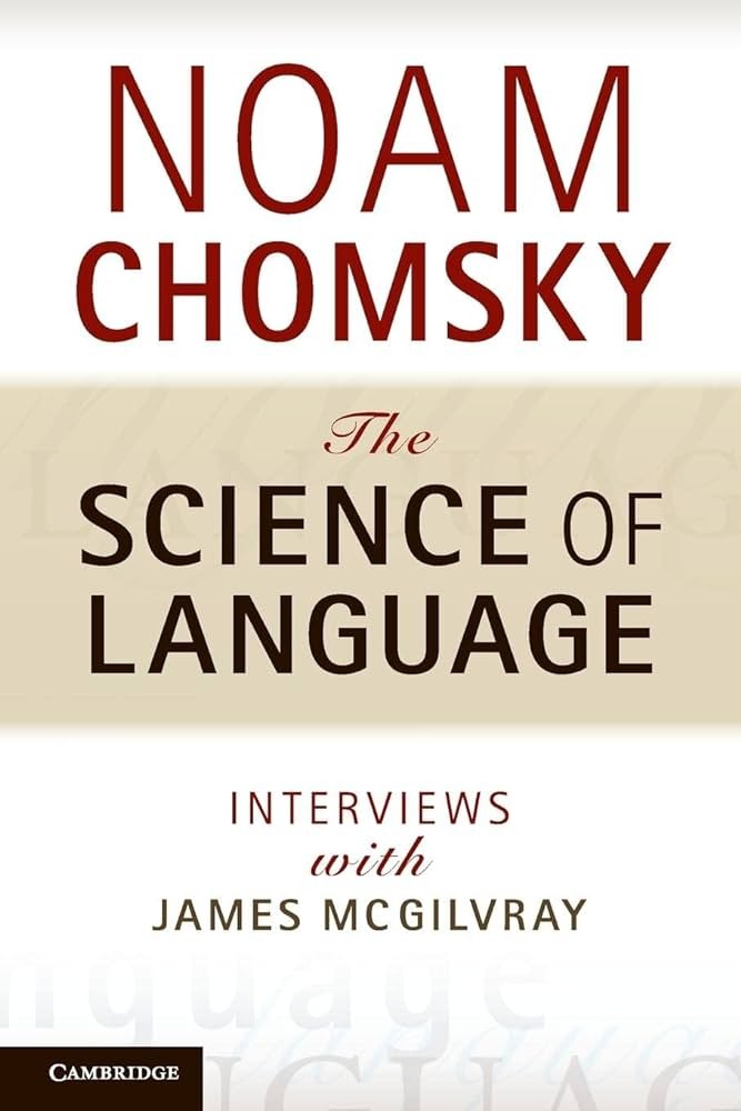 کتاب The Science of Language Chomsky | الو زبان
