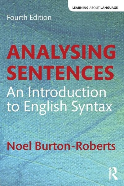 کتاب Analysing Sentences An Introduction to English Syntax | الو زبان
