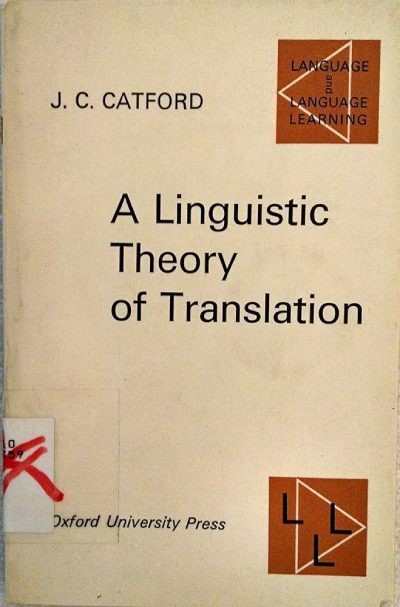 کتاب A linguistic theory of translation | الو زبان